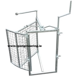 Sheep guillotine and swing gate